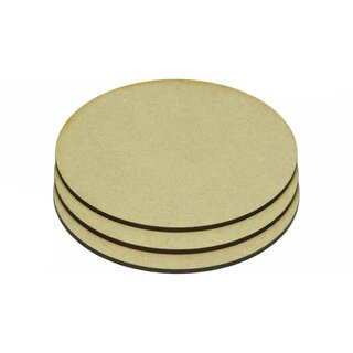MDF Base Rund 130mm (3) made by Kraken