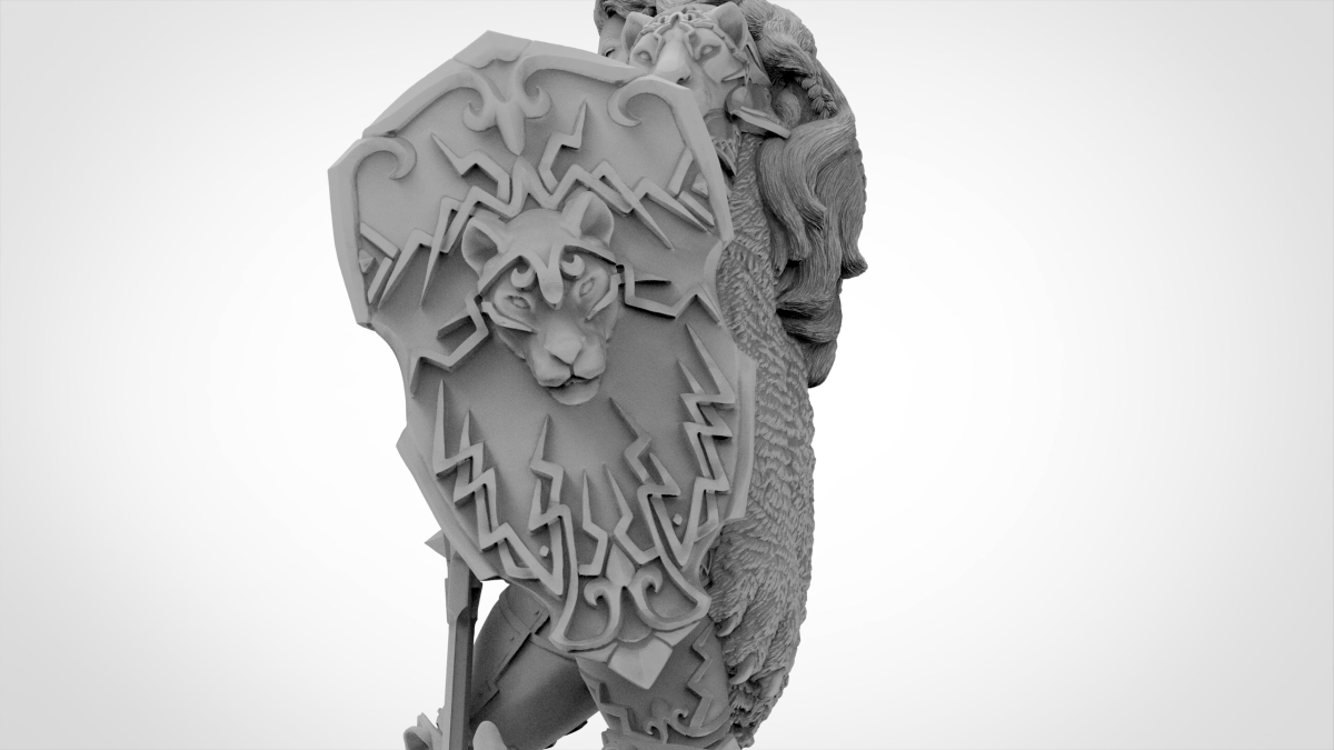 Rondra Göttin des Krieges und der Stürme made by Kraken