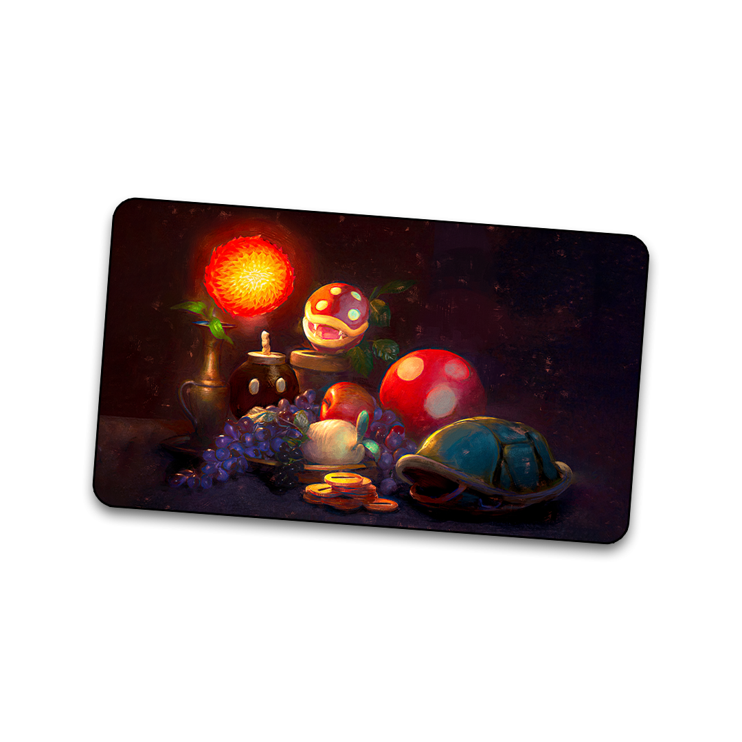 TCG Mario still life stiched by Kraken