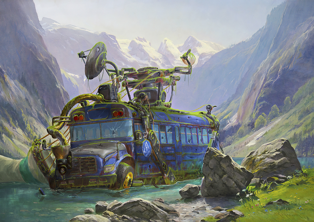 Battlebus - Poster A2 von Kraken