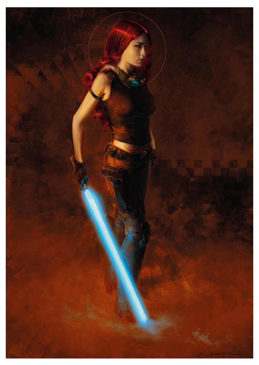 Mara Jade - Poster A3 by Kraken