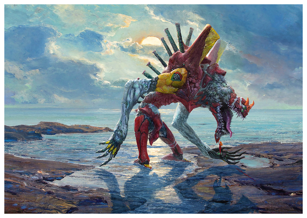 Eva Beast - Poster A3 von Kraken