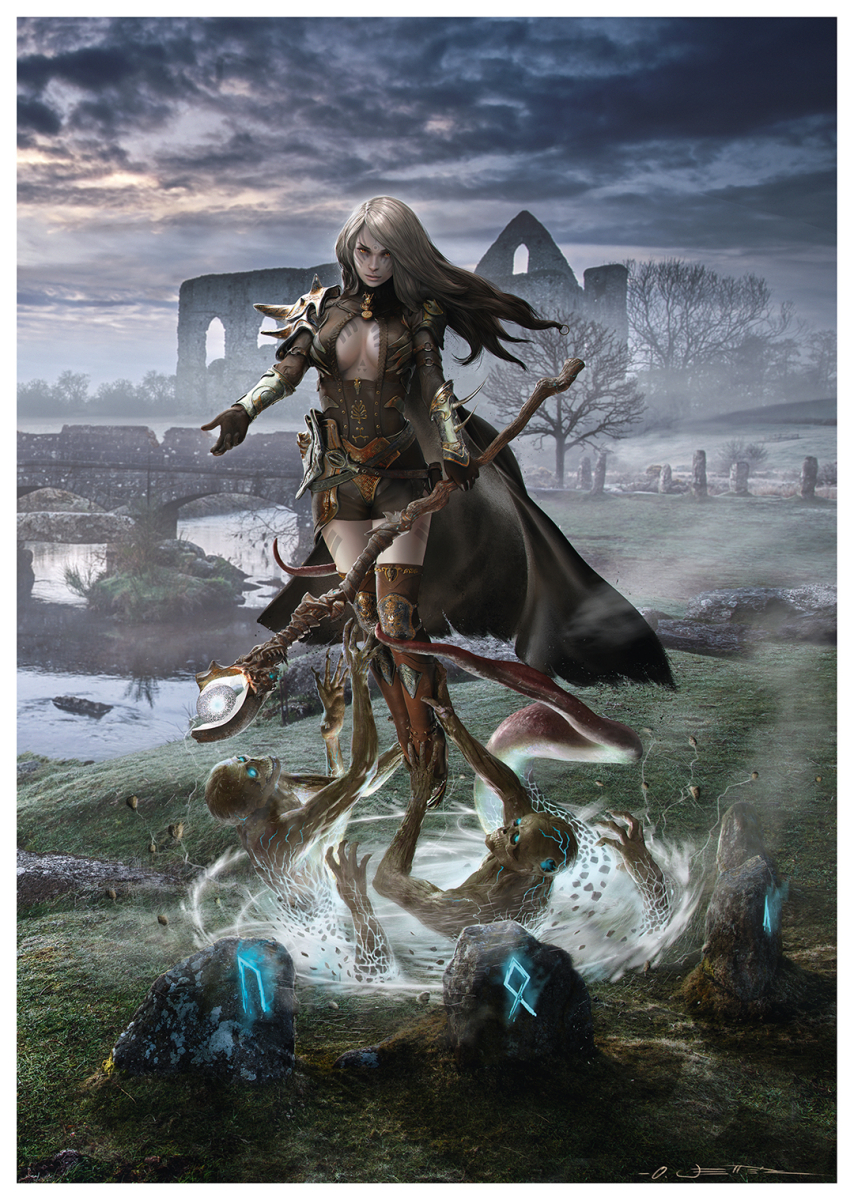 Curse - Poster A3 by Kraken