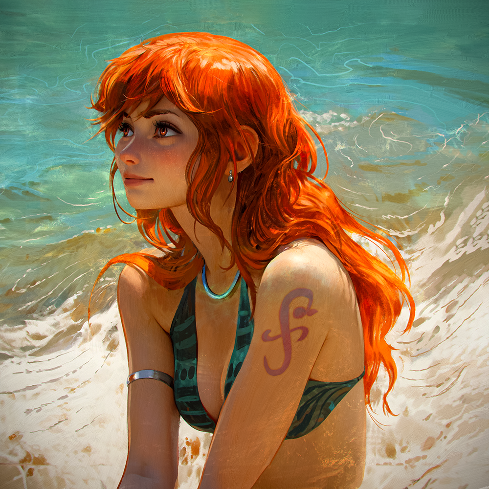 Nami - Mousepad von Kraken