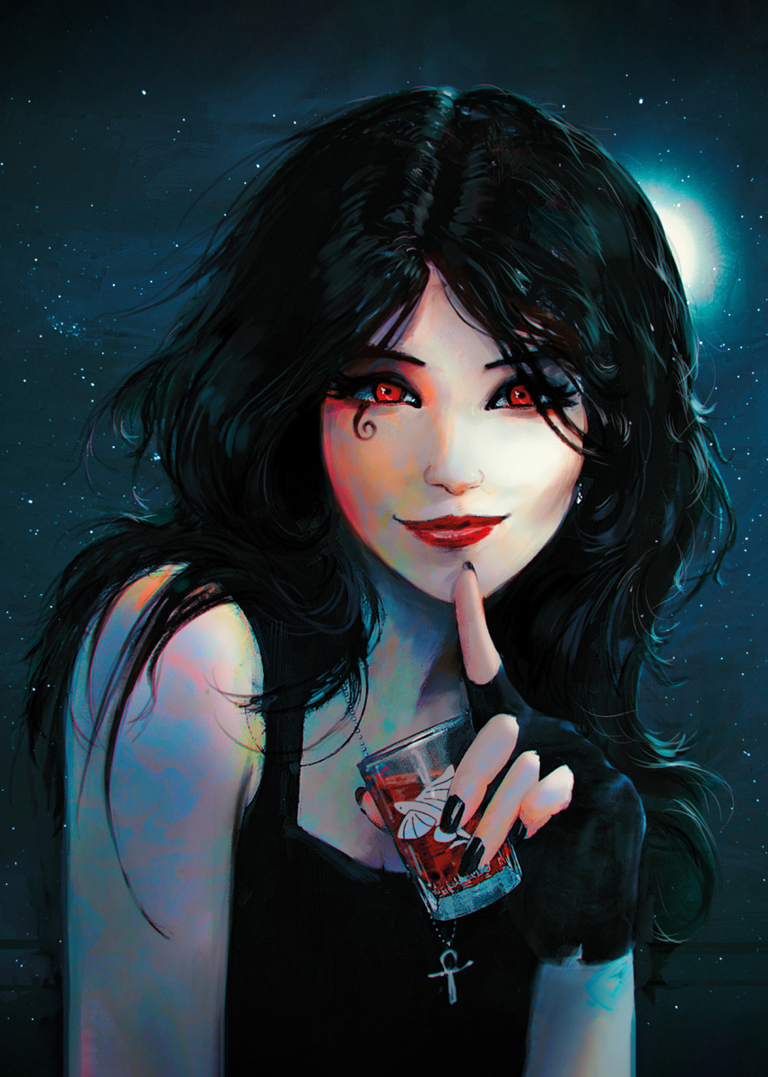 Death - Postkarte von Kraken