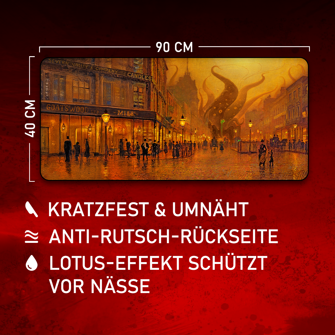 Shub Niggurath - Gamer Mousepad von Kraken, Kunst von Ars Fantasio
