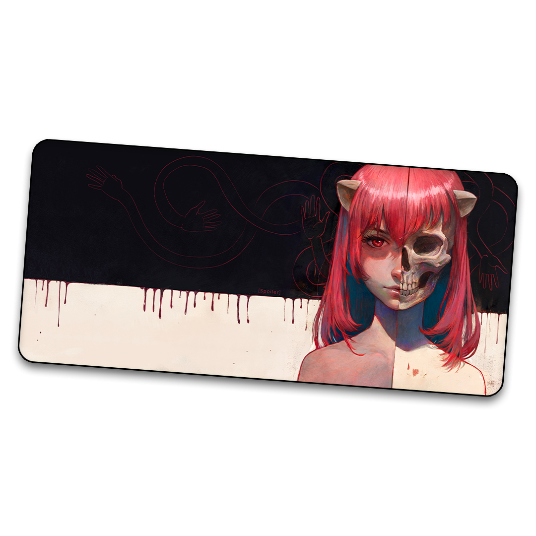 Spoiler Lucy - Gamer Mousepad von Kraken